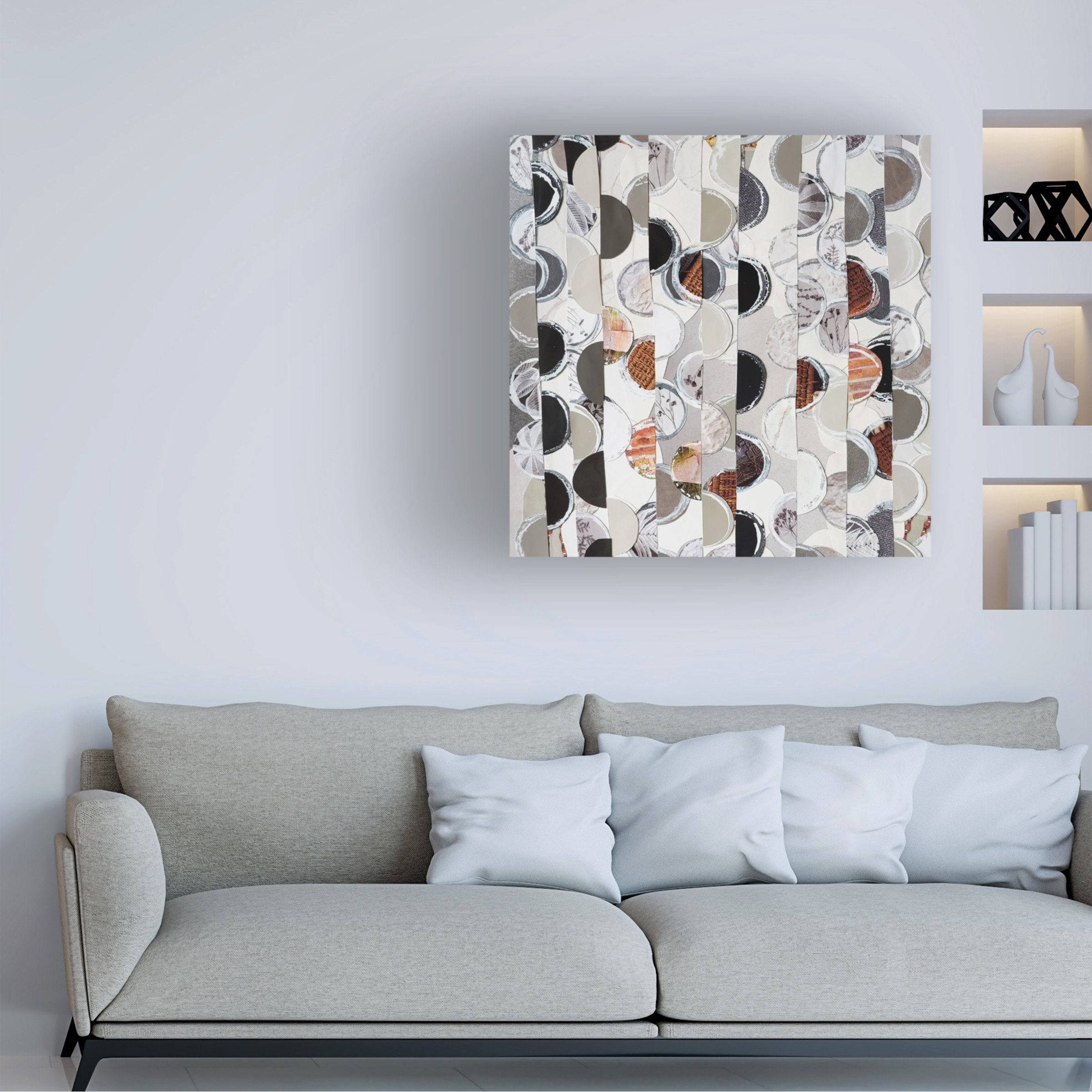 Winston Porter Modern & Contemporary Chocolate Gelato III On Canvas ...