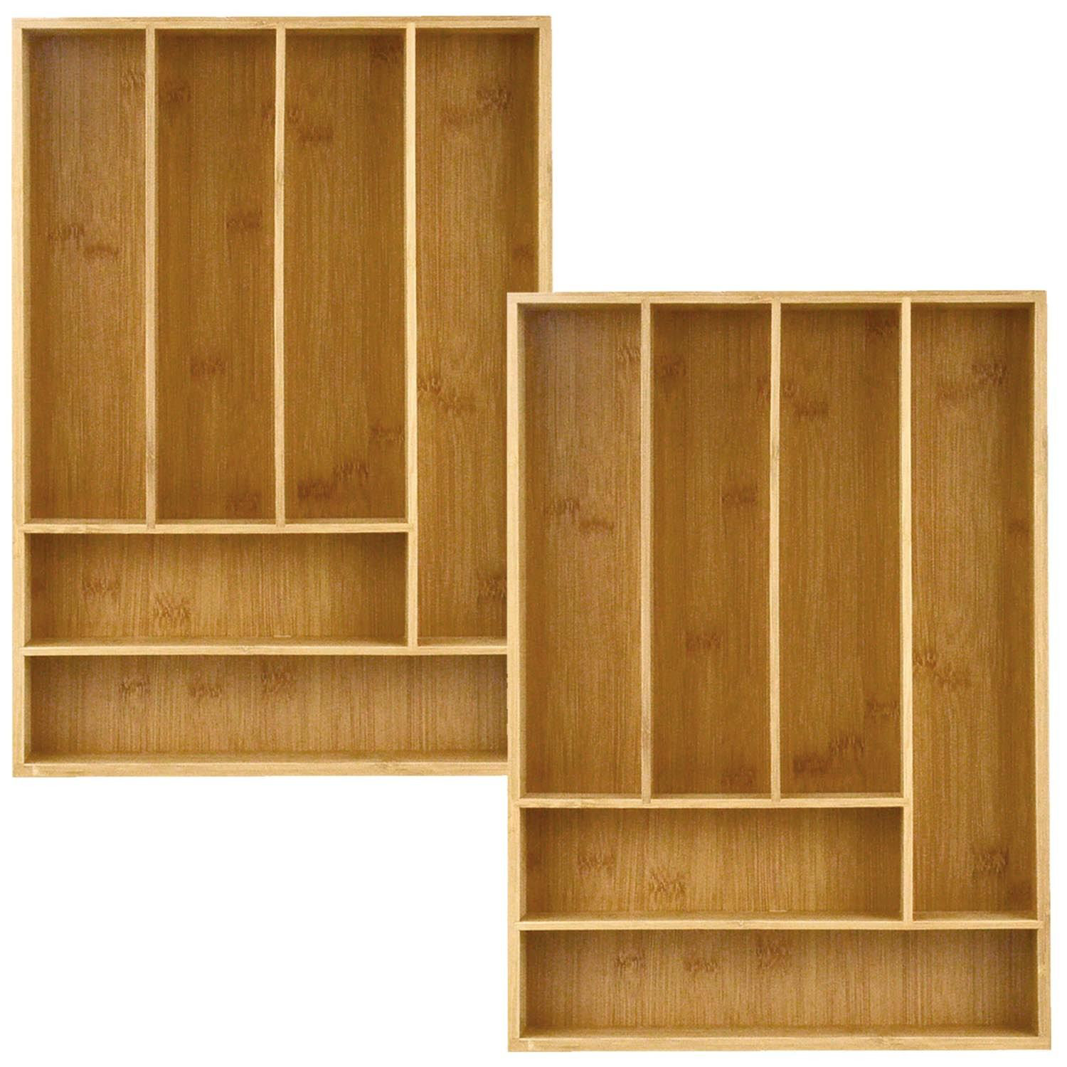 Rebrilliant Rosaline 2 Piece Drawer Organizer Set & Reviews | Wayfair