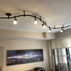 Quoizel Winside 108'' 5 -Light Fixed Track Lighting Track Kit with ...