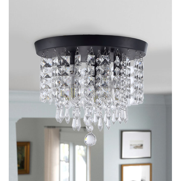 Rosdorf Park Cherlene 4 - Light Bulbs 11.02'' Crystal Shine Lantern ...