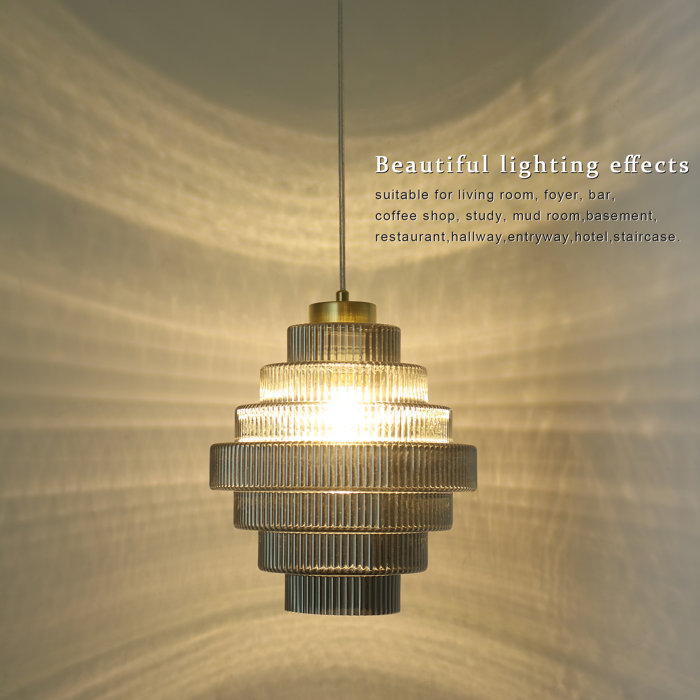 Mercer41 Raylie 1 - Light Shaded Pendant | Wayfair
