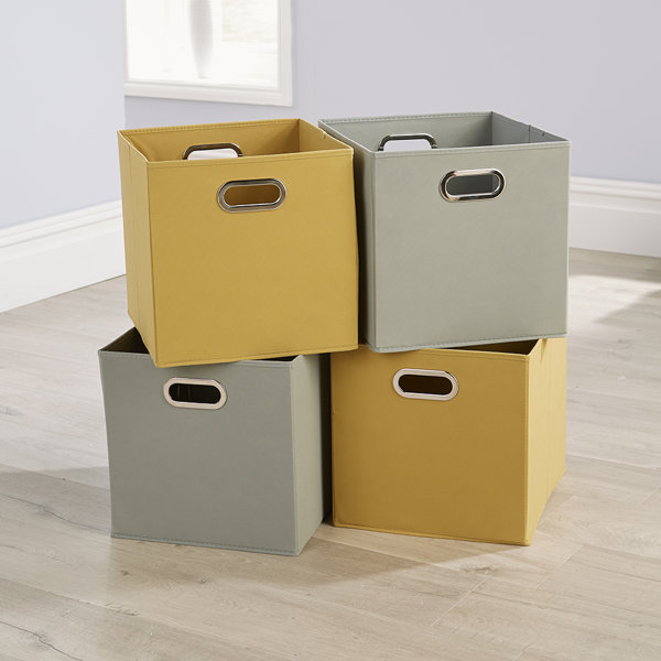23cm Folded Storage Cube Box | Wayfair.co.uk