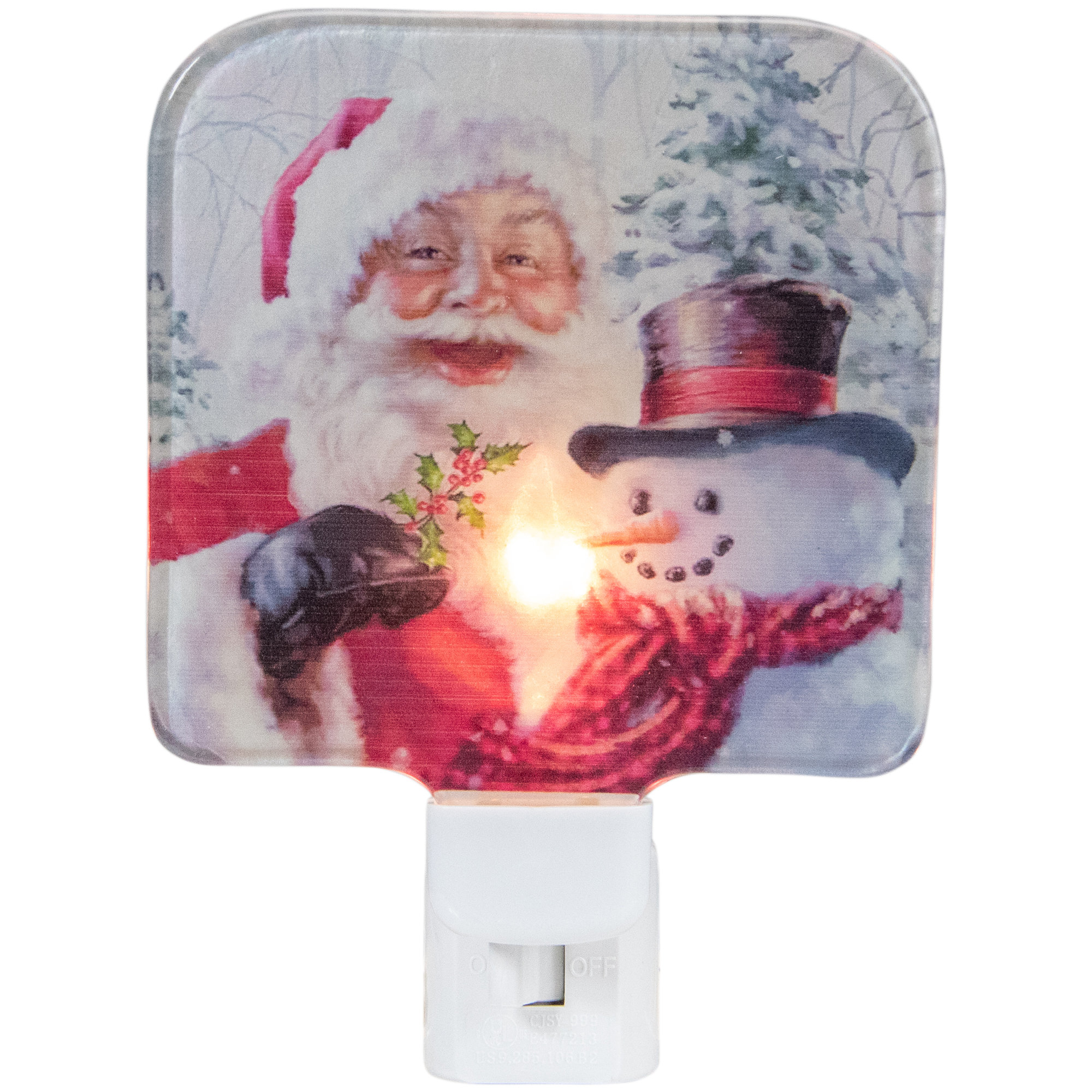 Northlight Seasonal Snowman Night Light | Wayfair