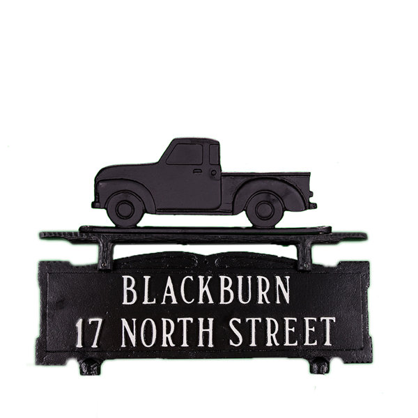 Montague Metal Products Metal Classic/Decorative Illuminated Mailbox ...