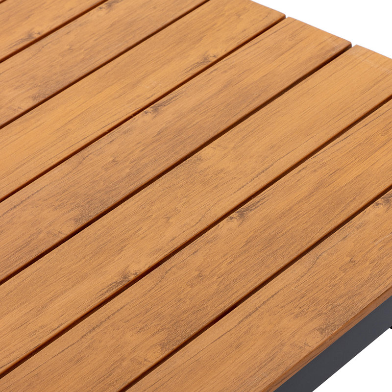 Orren Ellis Adeliah Metal 5 - Person Seating Group with Olefin Cushions ...