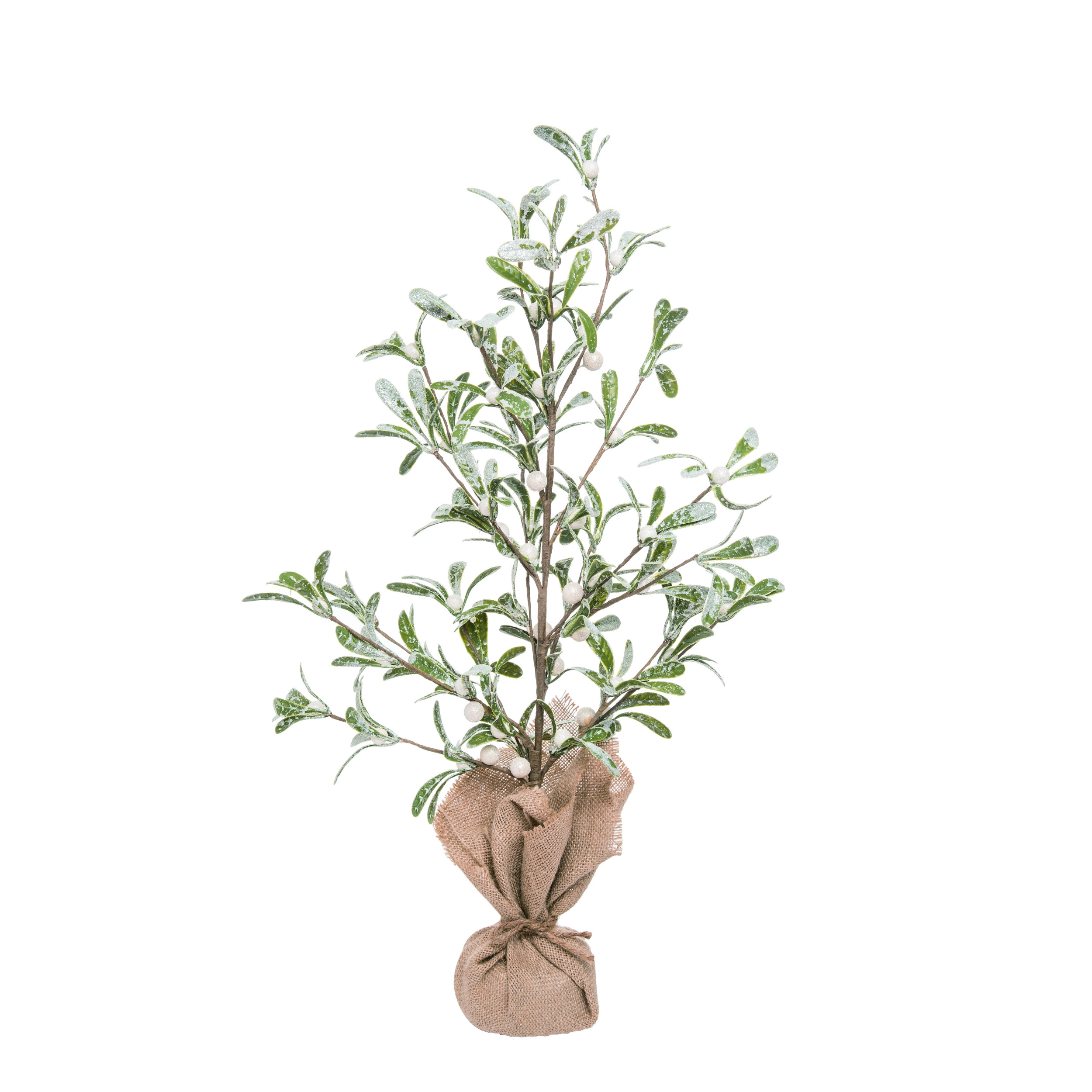 Ophelia & Co. Artificial 27.56 in. Christmas Mistletoe Berry Tree | Wayfair