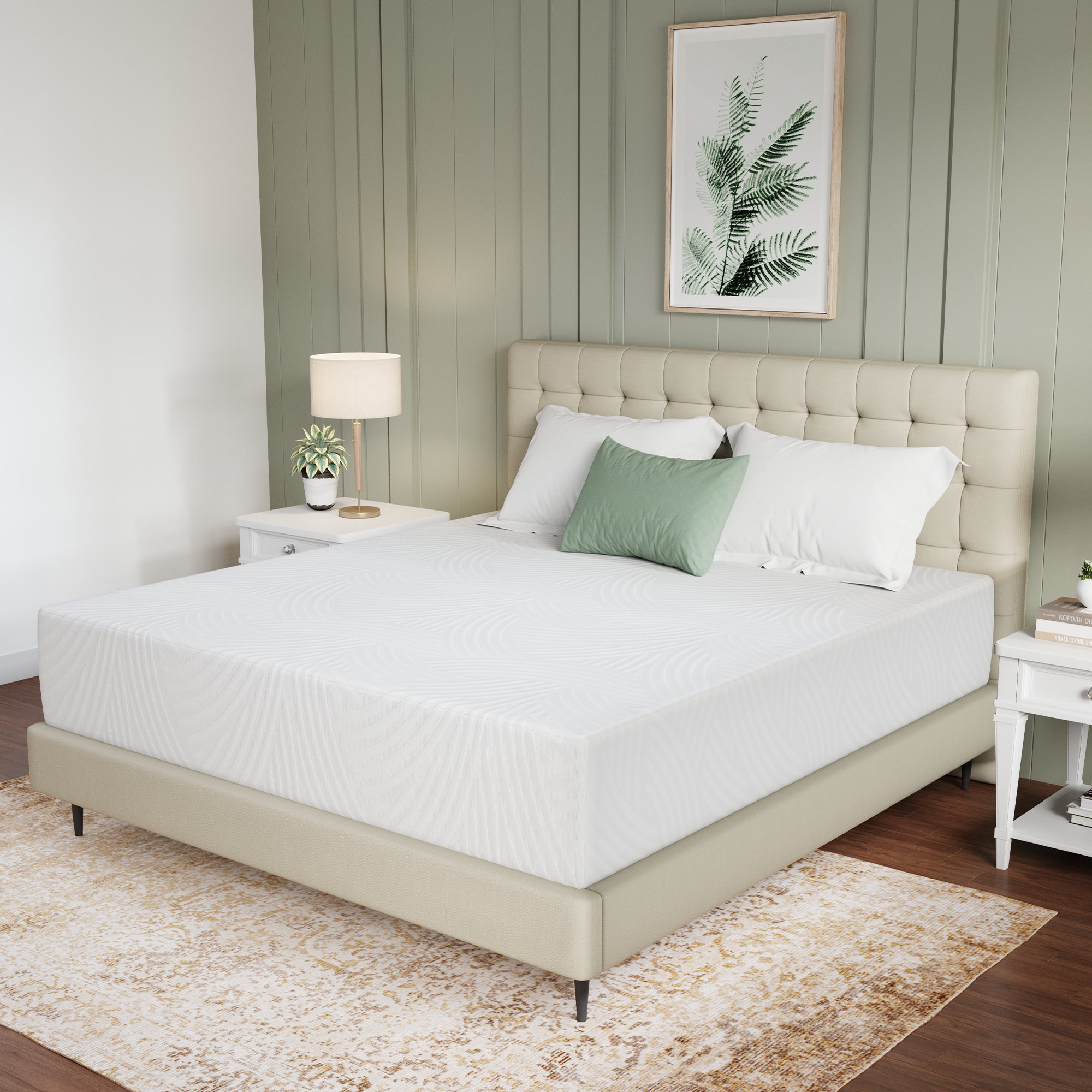 Alwyn Home 14'' Gel Memory Foam Mattress & Reviews | Wayfair