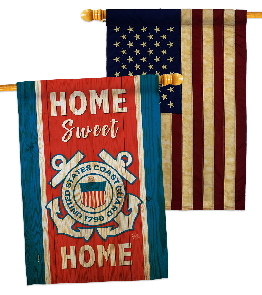 Breeze Decor Double Sided 40'' H x 28'' W Polyester House Flag | Wayfair