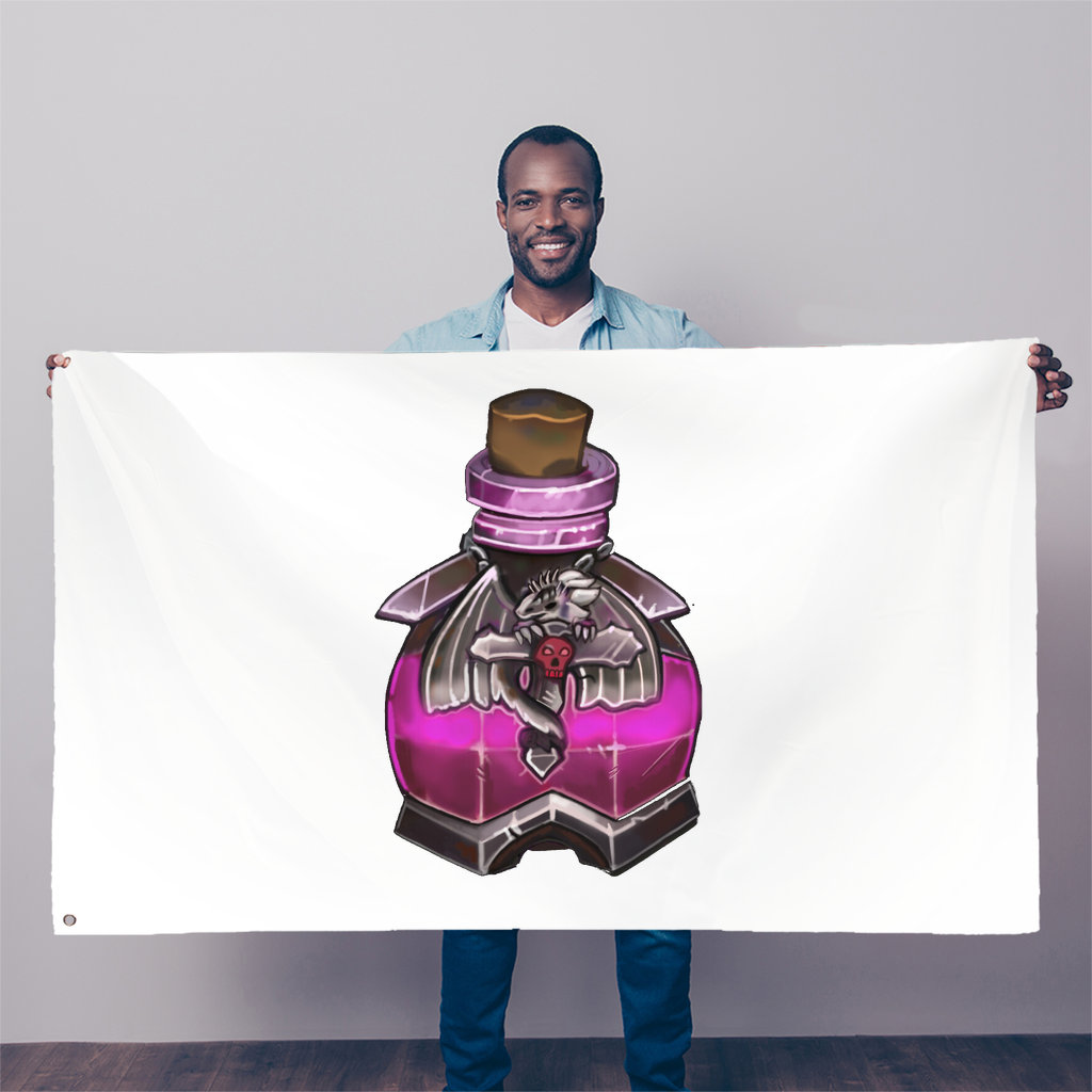East Urban Home Dragon Potion Sublimation Flag - Wayfair Canada