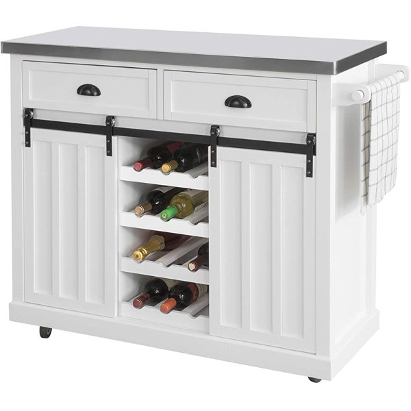 Brambly Cottage Tisa Kitchen Cart | Wayfair.co.uk