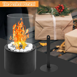 Gustave Tabletop Fire Pit Bowl Mini Portable Ethanol Table Top ...
