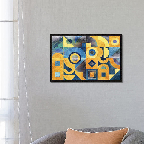 Corrigan Studio Geometric XXXX by Tenyo Marchev - Graphic Art on Canvas ...