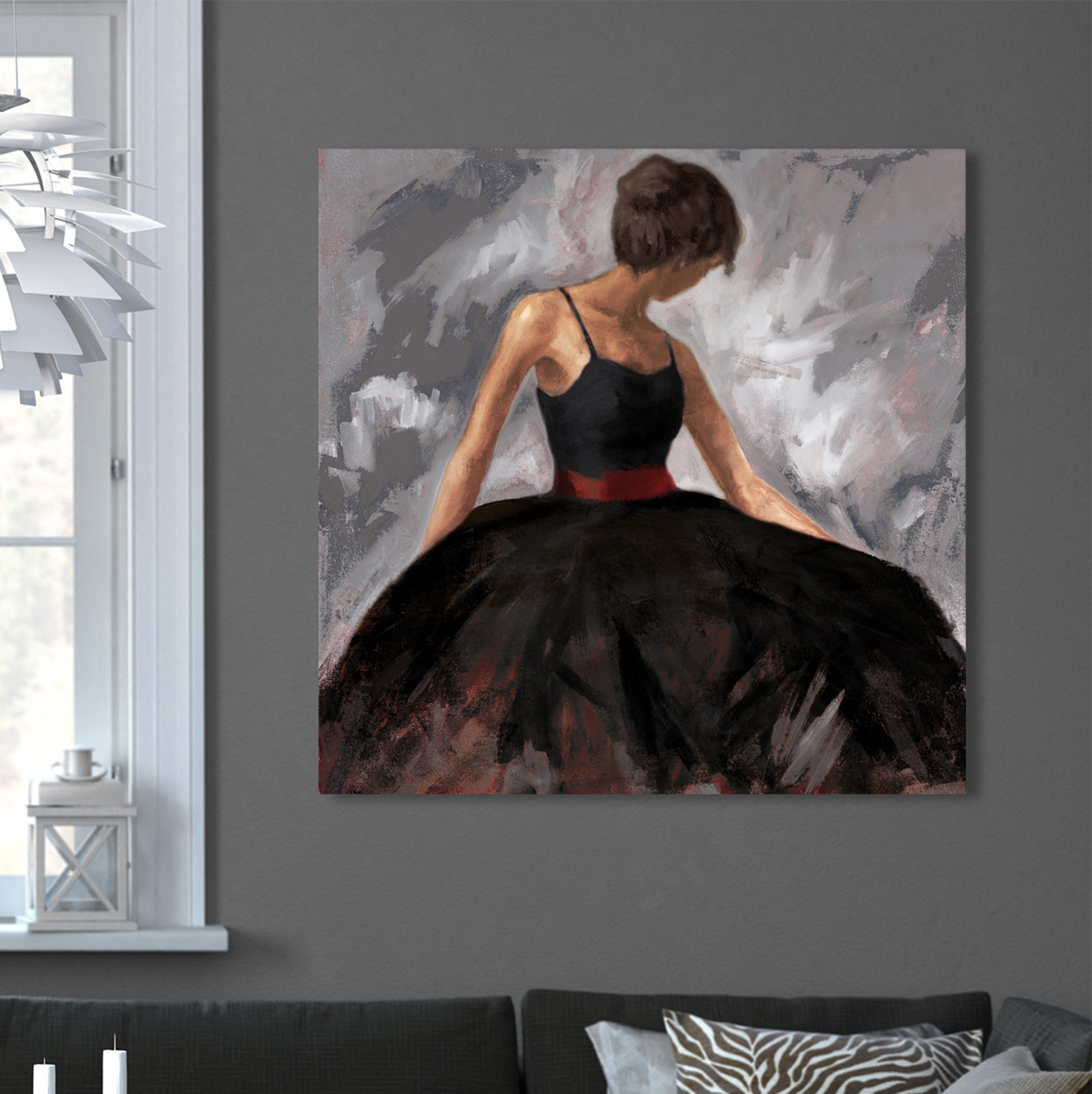 House of Hampton 'Evening Out' Painting Print on Wrapped Canvas ...