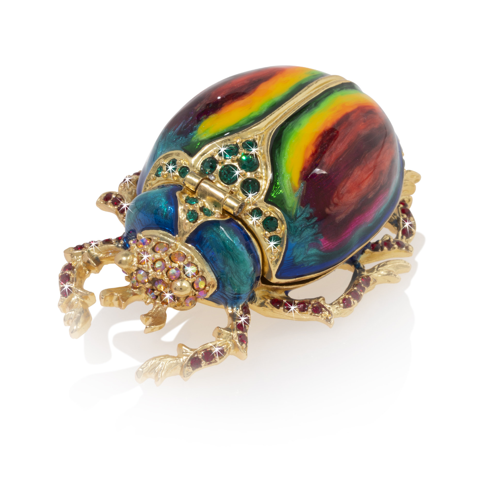 Jay Strongwater Pharaoh Scarab Beetle Box | Wayfair