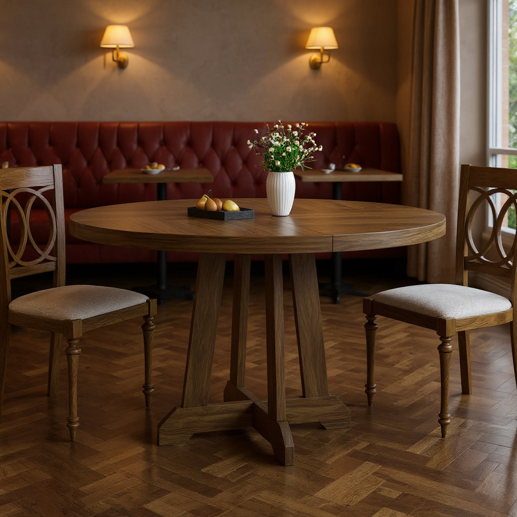 Millwood Pines 47 Inch Round Dinner Table For 4 - Wayfair Canada