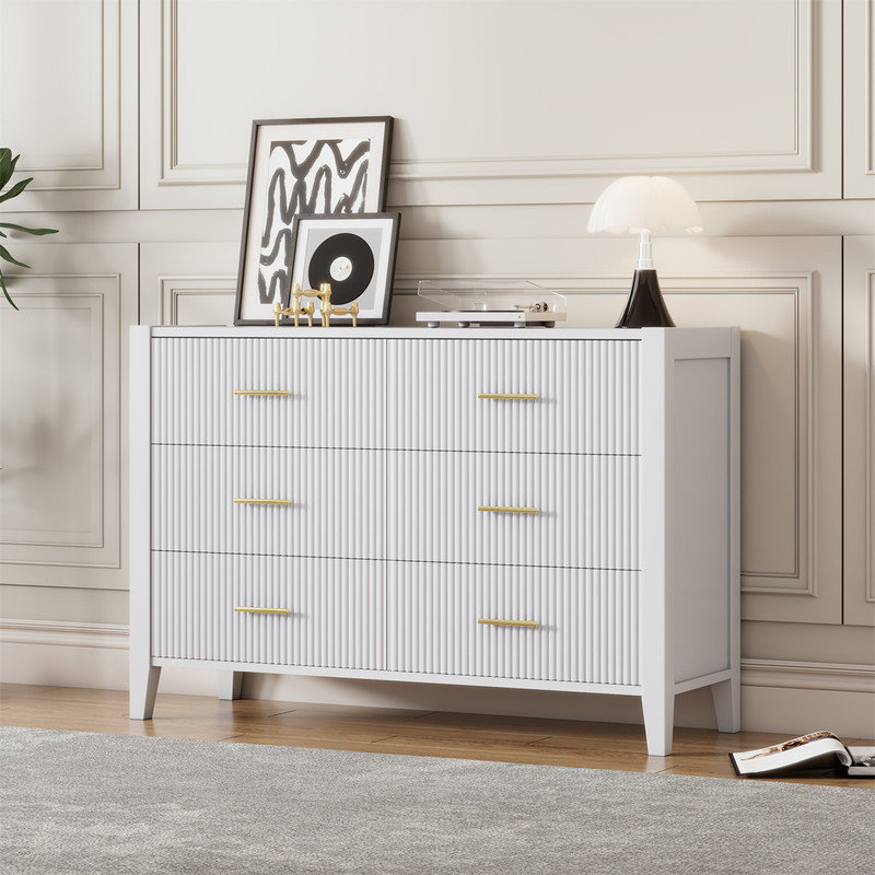 Latitude Run® Kewon 6 - Drawer Dresser | Wayfair