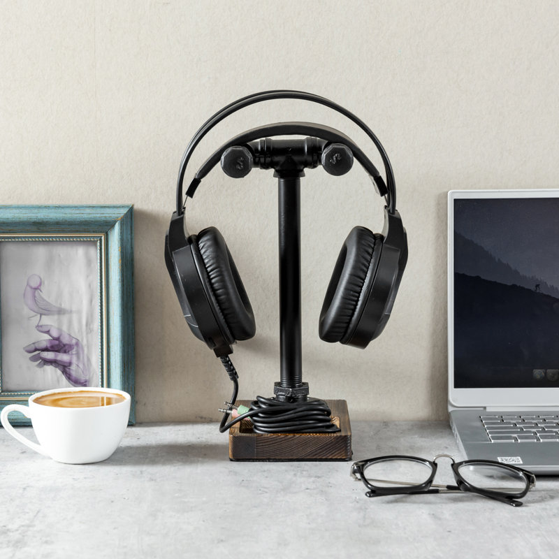 Williston Forge Tabletop Decorative Audio Storage Headphone Stand ...