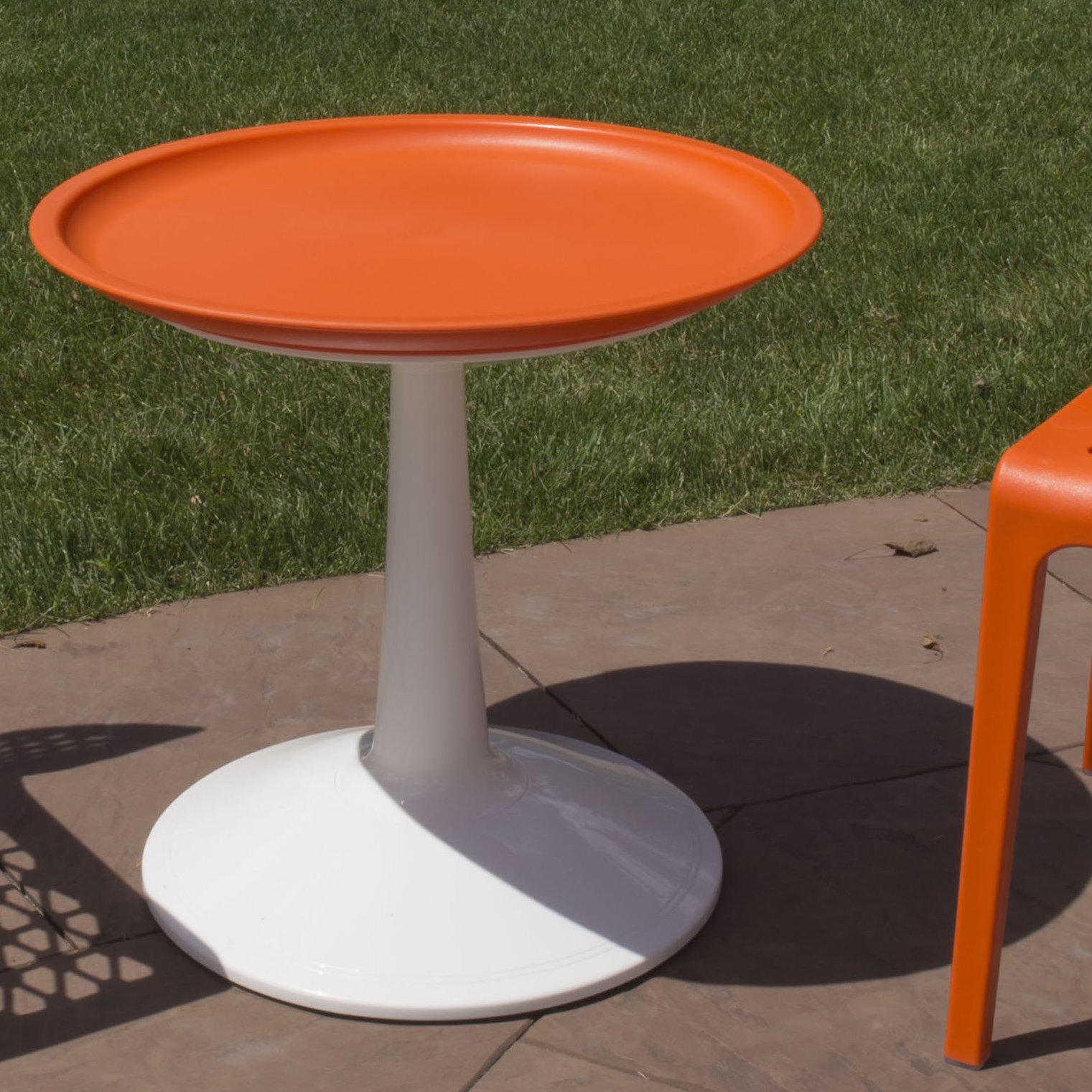 George Oliver Glocester Plastic Bistro Table & Reviews | Wayfair