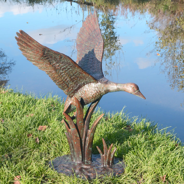 Dakota Fields Gofried Birds Animals Metal Garden Statue & Reviews ...