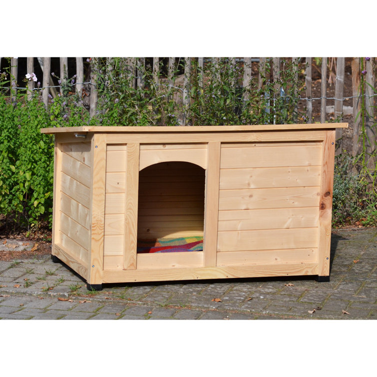 Archie & Oscar Copley Wood Portable Dog House | Wayfair.co.uk