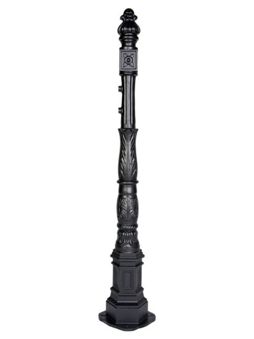 Imperial Mailbox Systems 59.75'' H Attic Round Decorative Post | Wayfair