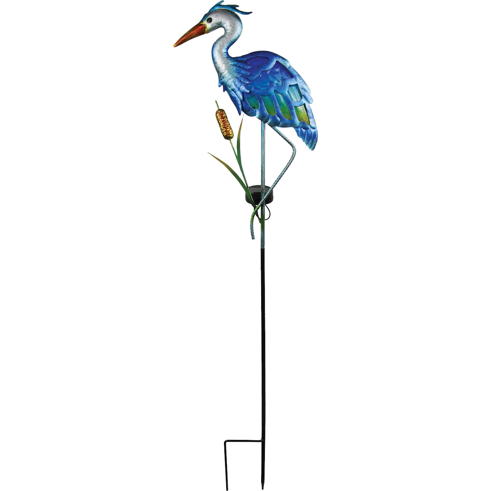 Arlmont & Co. Shenee Glass Birds Garden Stake - Solar Powered | Wayfair