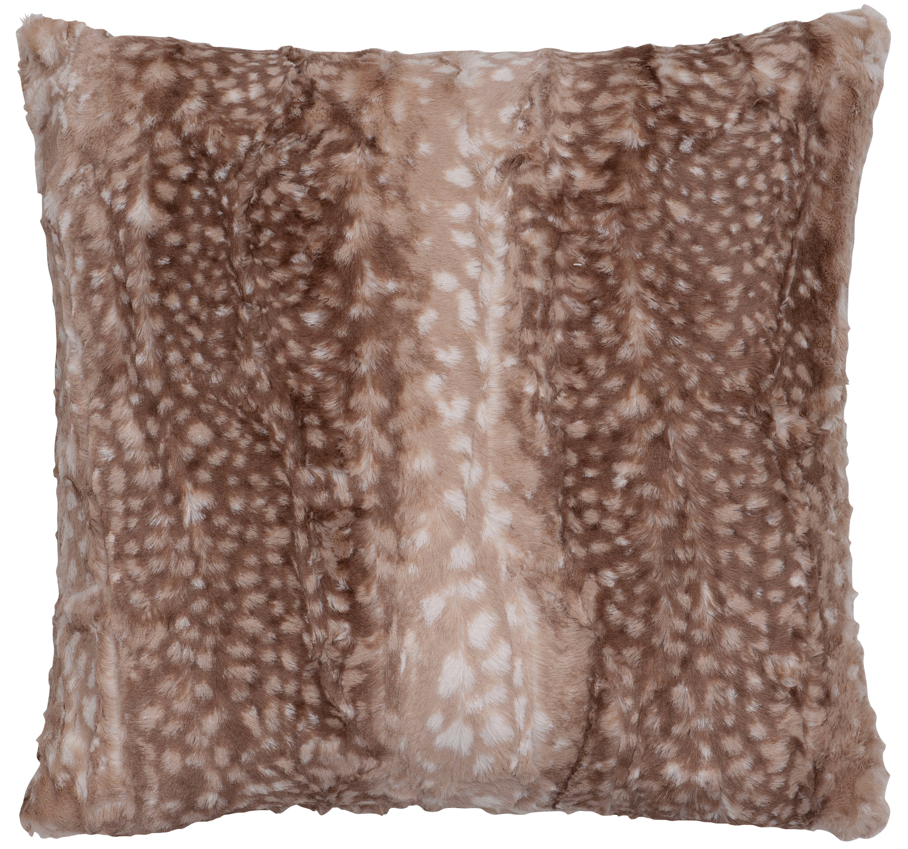 Wooded River Fawn Tan Cuddle Throw Pillow | Wayfair