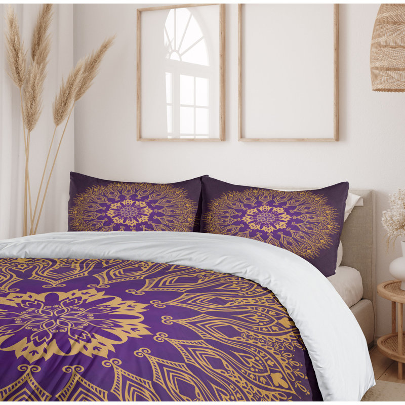 Ambesonne Mandala Round Bedding | Wayfair