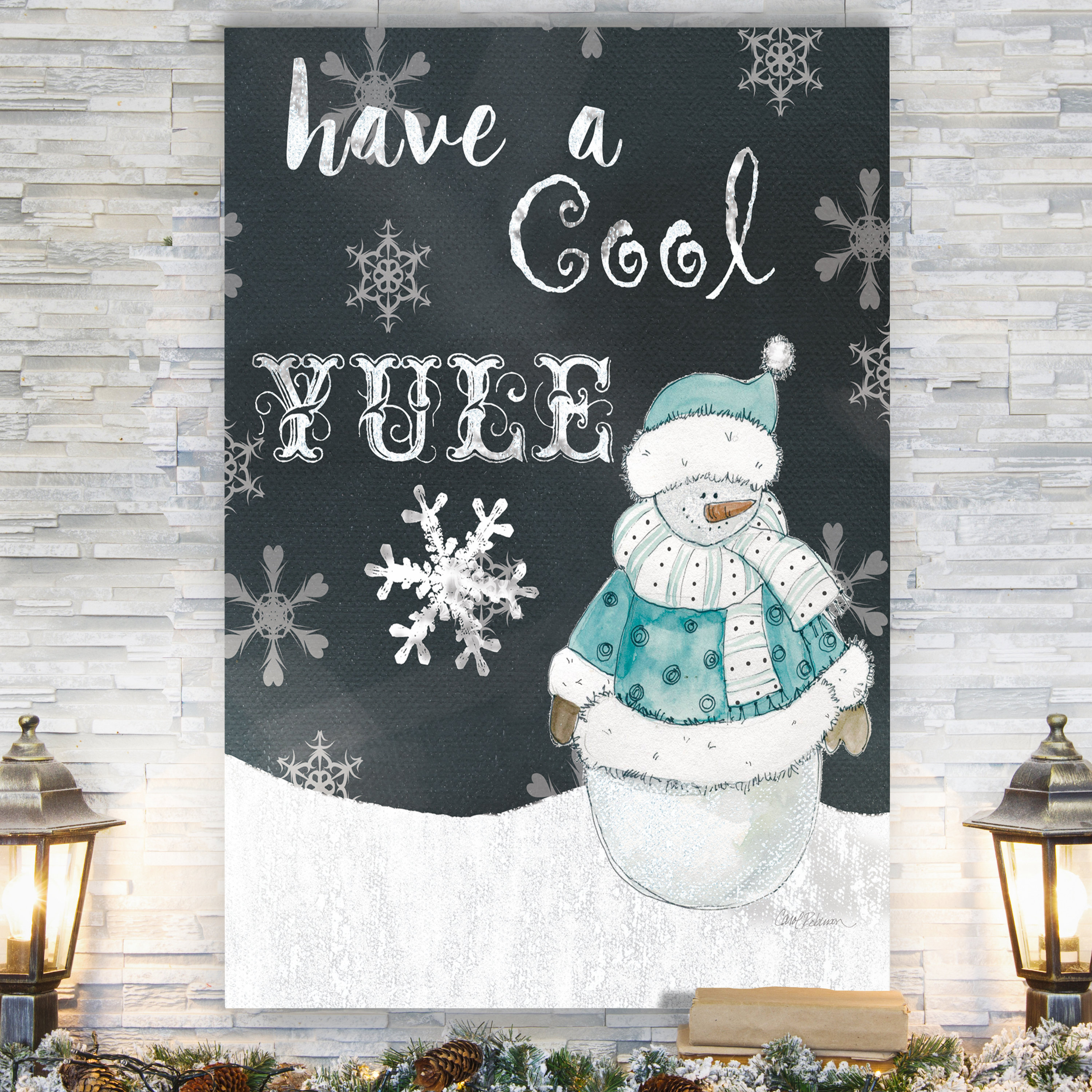 The Holiday Aisle® Have A Cool Yule by Parvez Taj - Wrapped Canvas ...