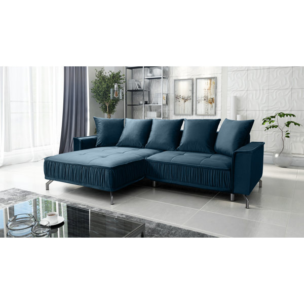 Brayden Studio Aireona Upholstered Corner Sectional | Wayfair.ie