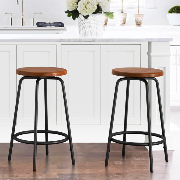 Latitude Run® Alo Adjustable Height Counter Stool - Wayfair Canada