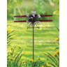 Rosalind Wheeler Espen Airplane Spinner Garden Stake & Reviews | Wayfair