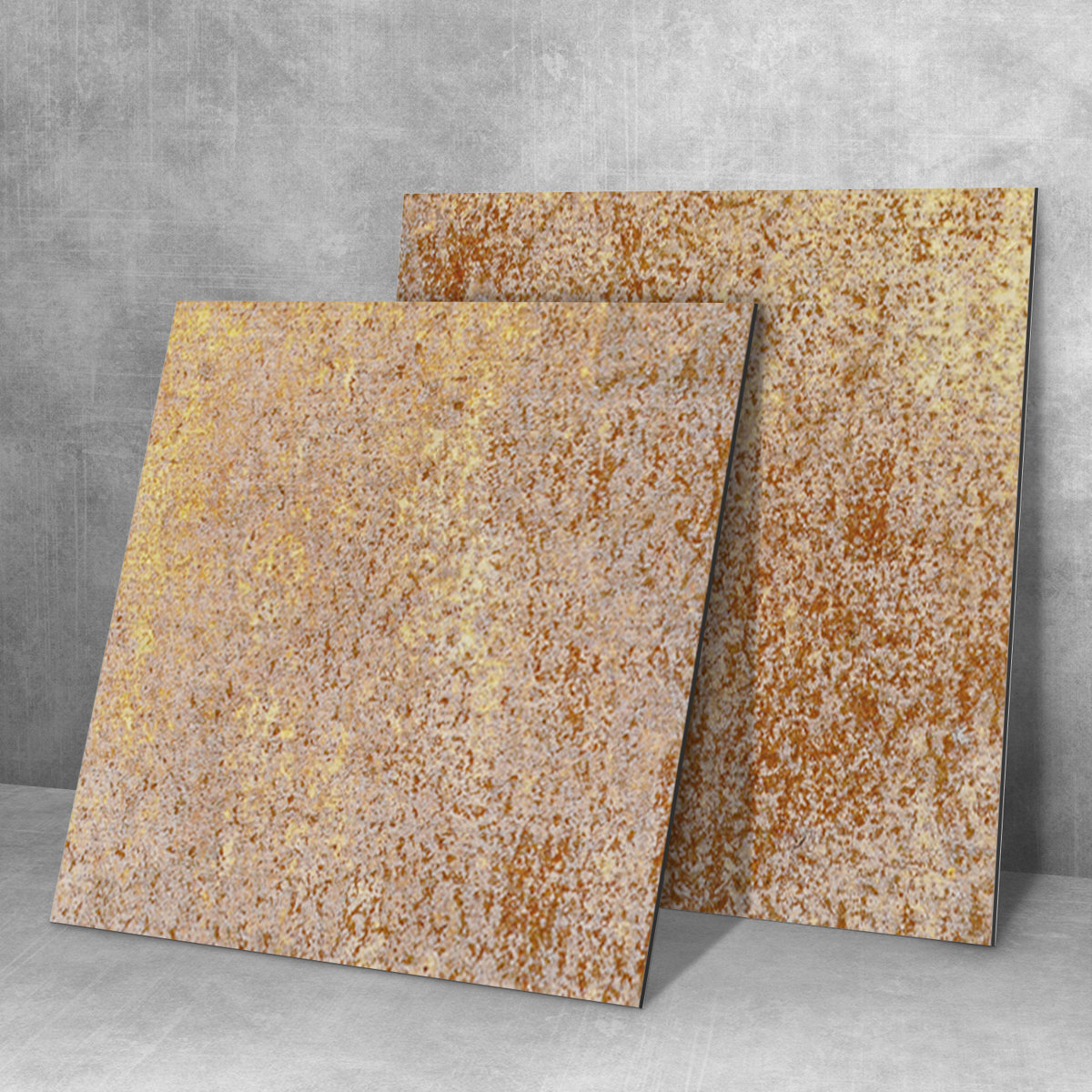 Wrought Studio™ Rusty Brass Kitchen Backsplash Tile Sticker | Wayfair