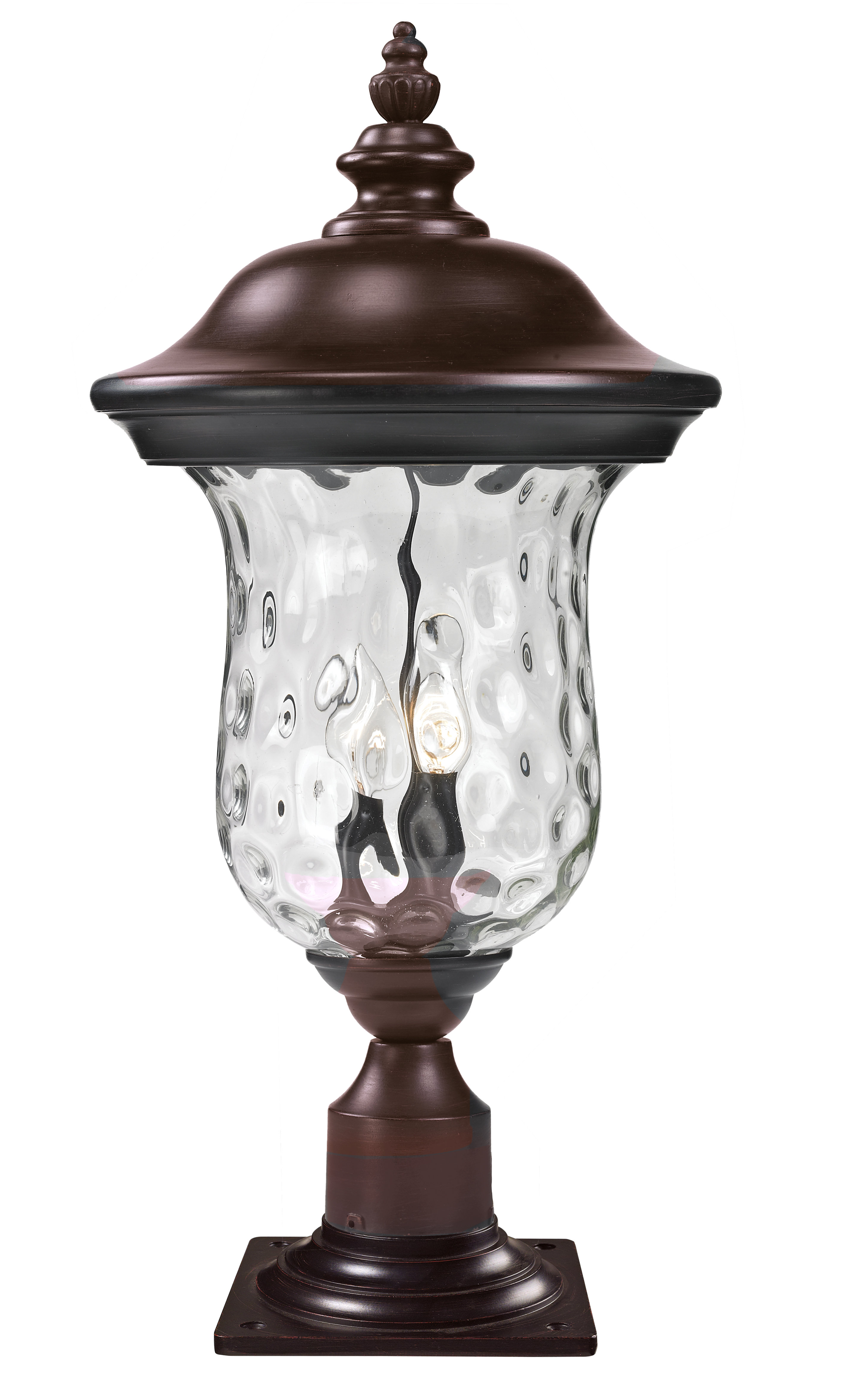 Lark Manor™ Antkeo Outdoor 2-Light Pier Mount Light & Reviews - Wayfair ...