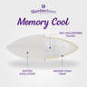 Slumberdown Memory Cool Pillow – Memory Foam Cooling Technology | Firm ...