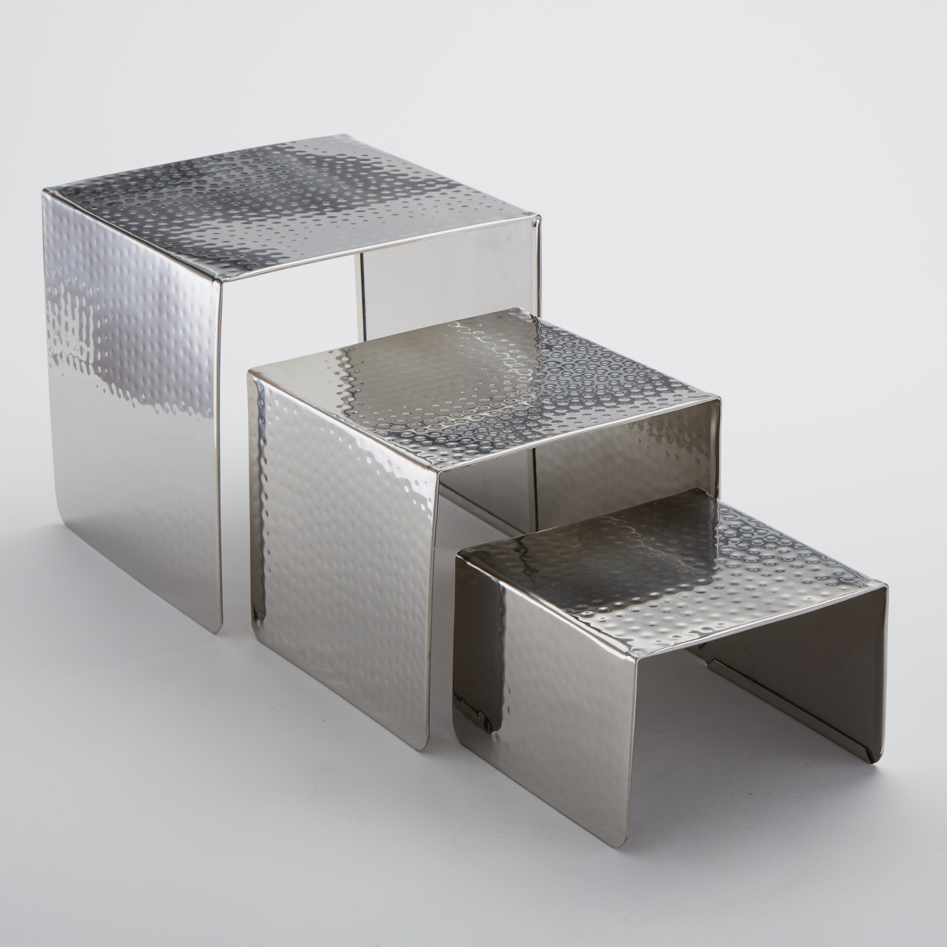 American Metalcraft 3 Piece Riser Set - Wayfair Canada