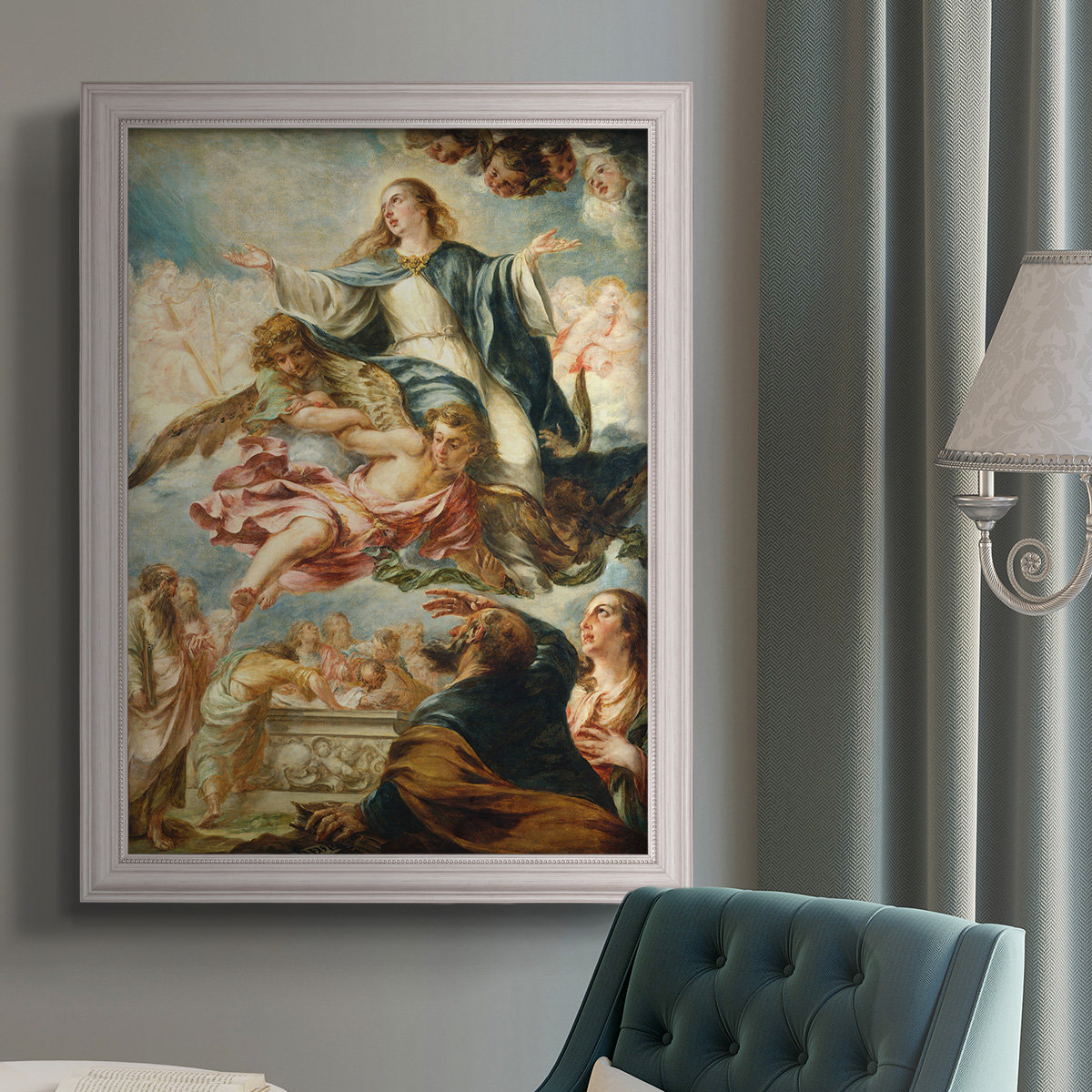 Astoria Grand Assumption of the Virgin - Picture Frame Painting | Wayfair