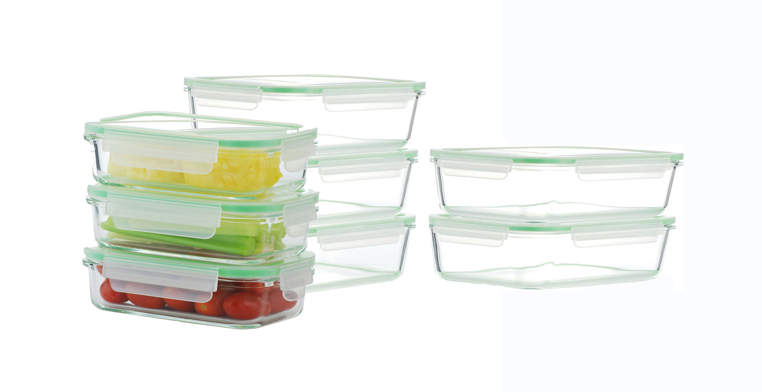 Kinetic 16PC Rectangular Food Storage Container & Reviews | Wayfair