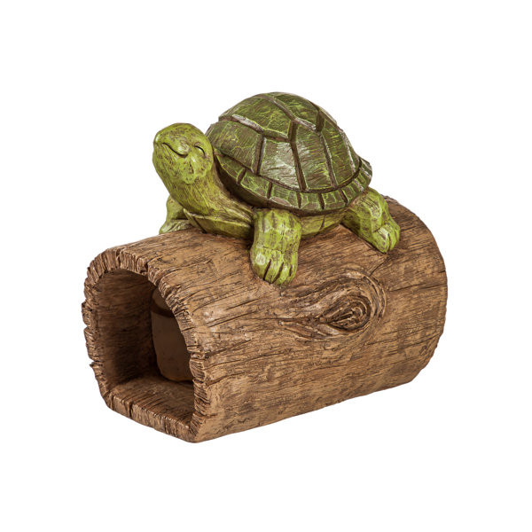 Bay Isle Home Cleverly Turtle / Tortoise Animals Garden Statue | Wayfair