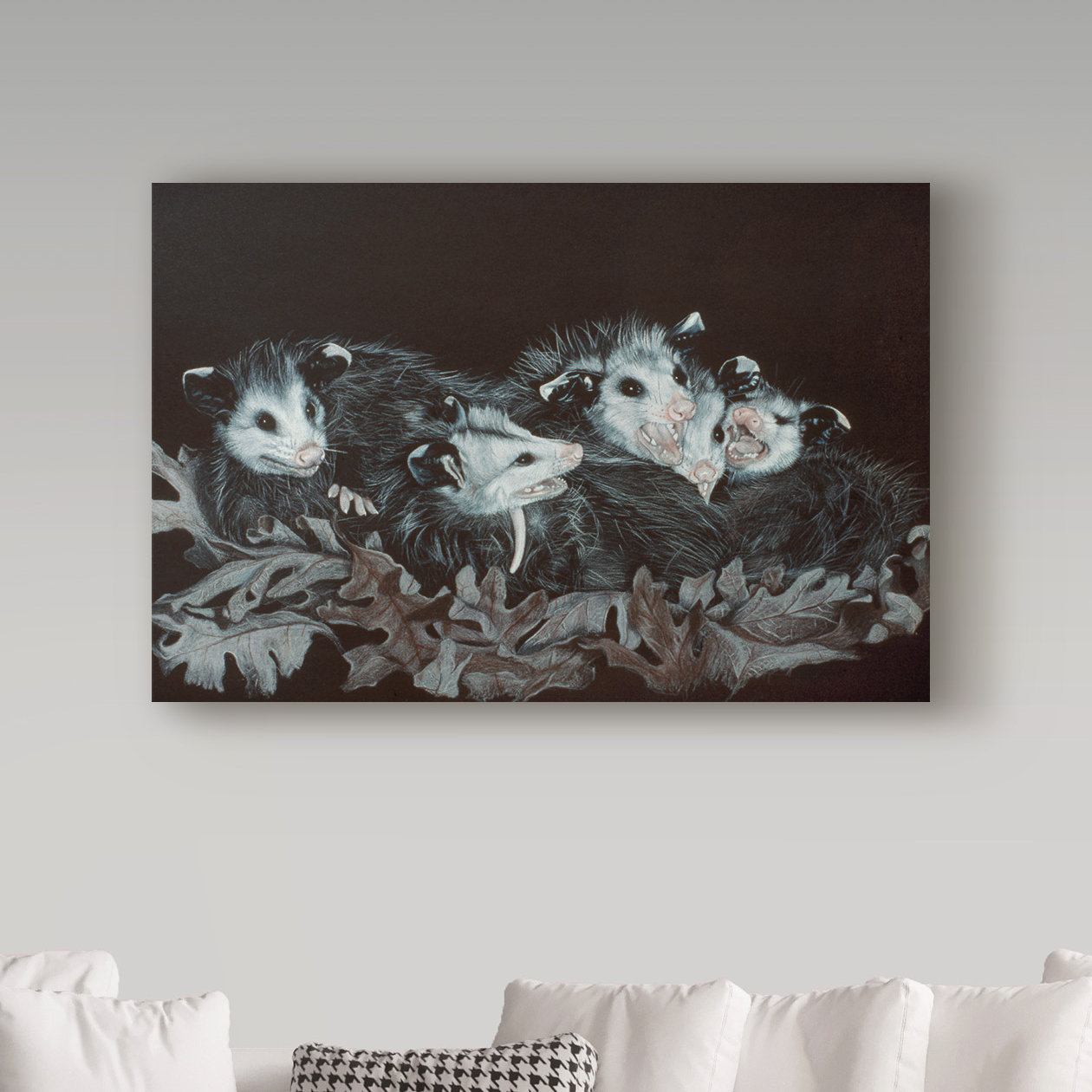 Trademark Fine Art Rusty Frentner Rodents - Wrapped Canvas Graphic Art ...