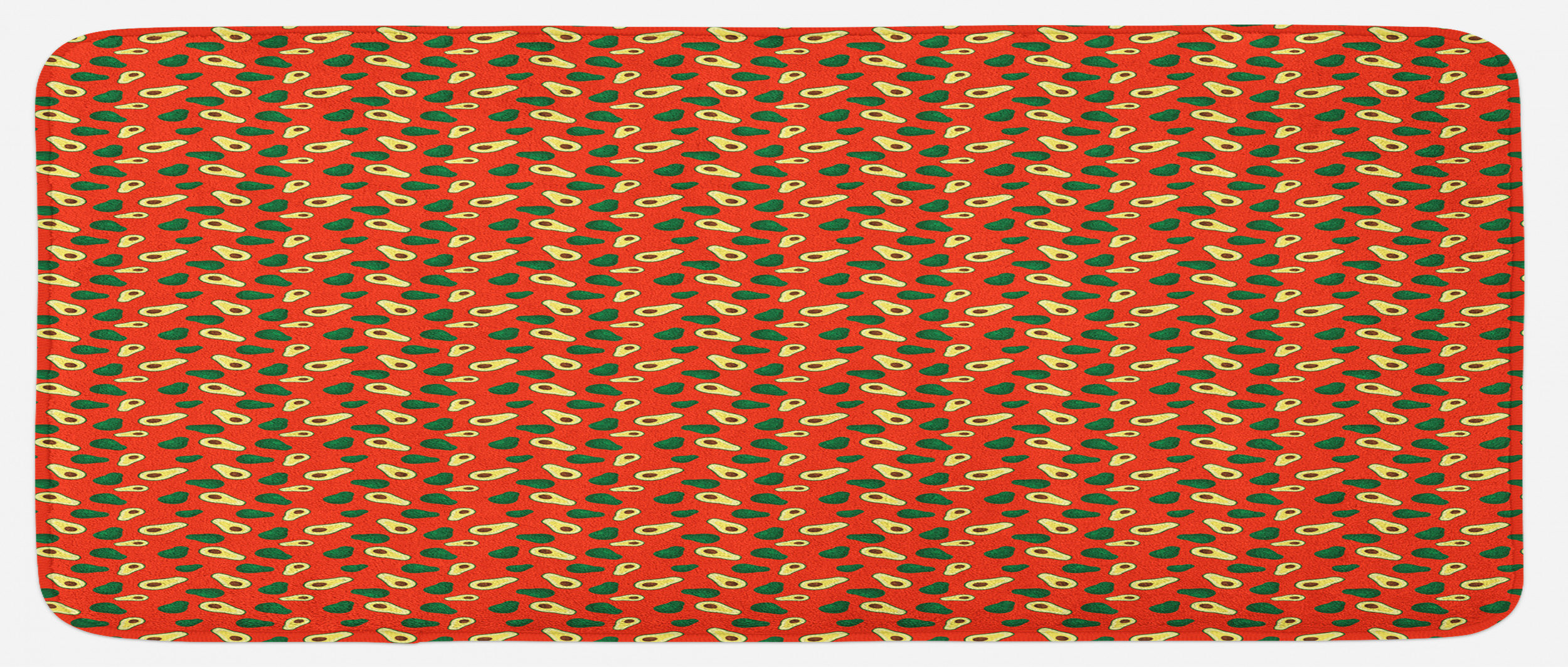 East Urban Home Avocado Kitchen Mat | Wayfair