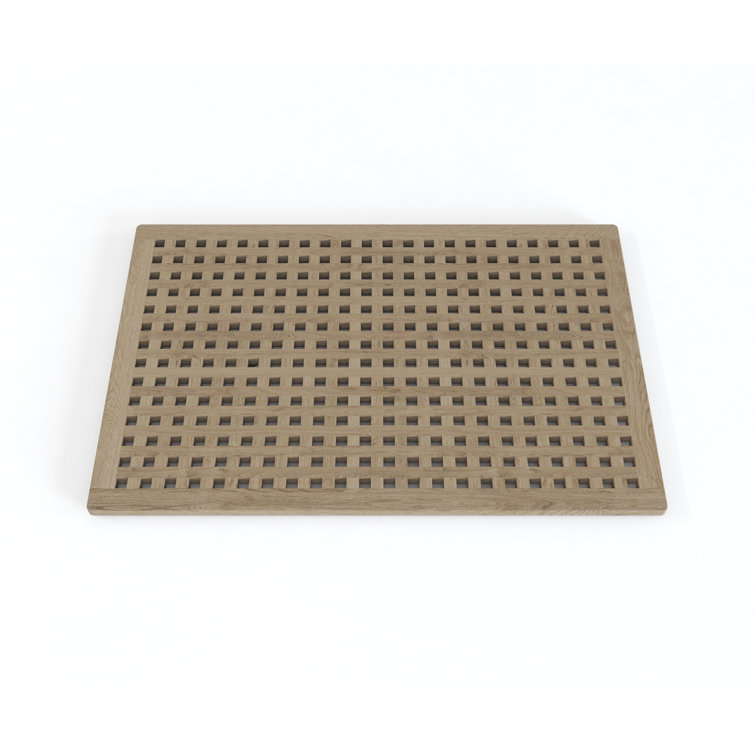 Aqua Teak Grate Kitchen Mat - Wayfair Canada