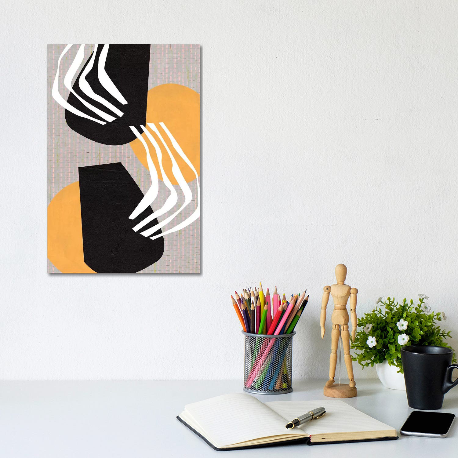 East Urban Home Archetype Structures IV by Melissa Wang - Wrapped ...