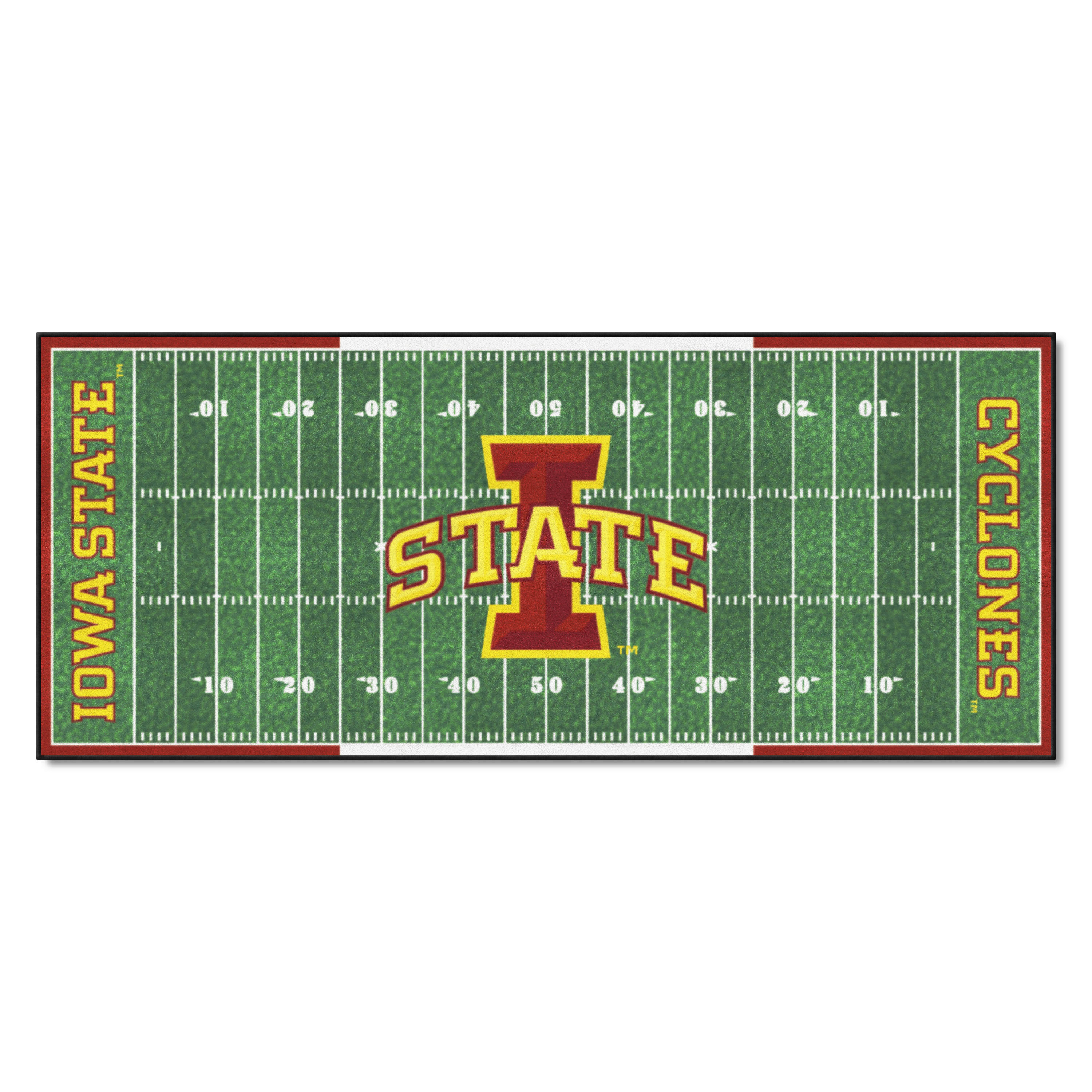 FANMATS Iowa State_Iowa State Cyclones Field Runner Mat - 30In. X 72In ...