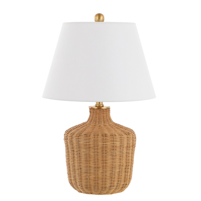 Birch Lane™ Nabila Rattan Table Lamp & Reviews | Wayfair