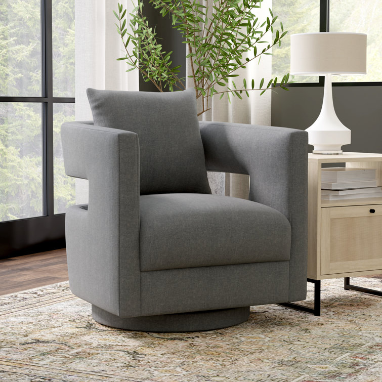 Wade Logan® Braydyn 30'' Wide Swivel Armchair & Reviews | Wayfair