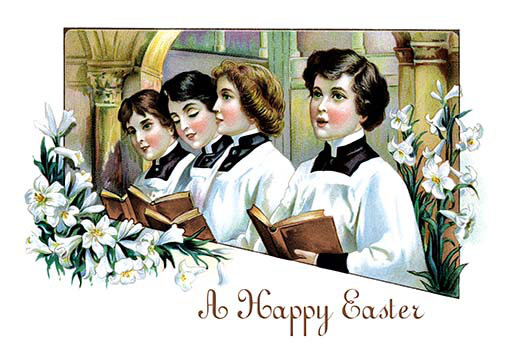 Buyenlarge A Happy Easter from the Chorus Boys Painting Print - Wayfair ...