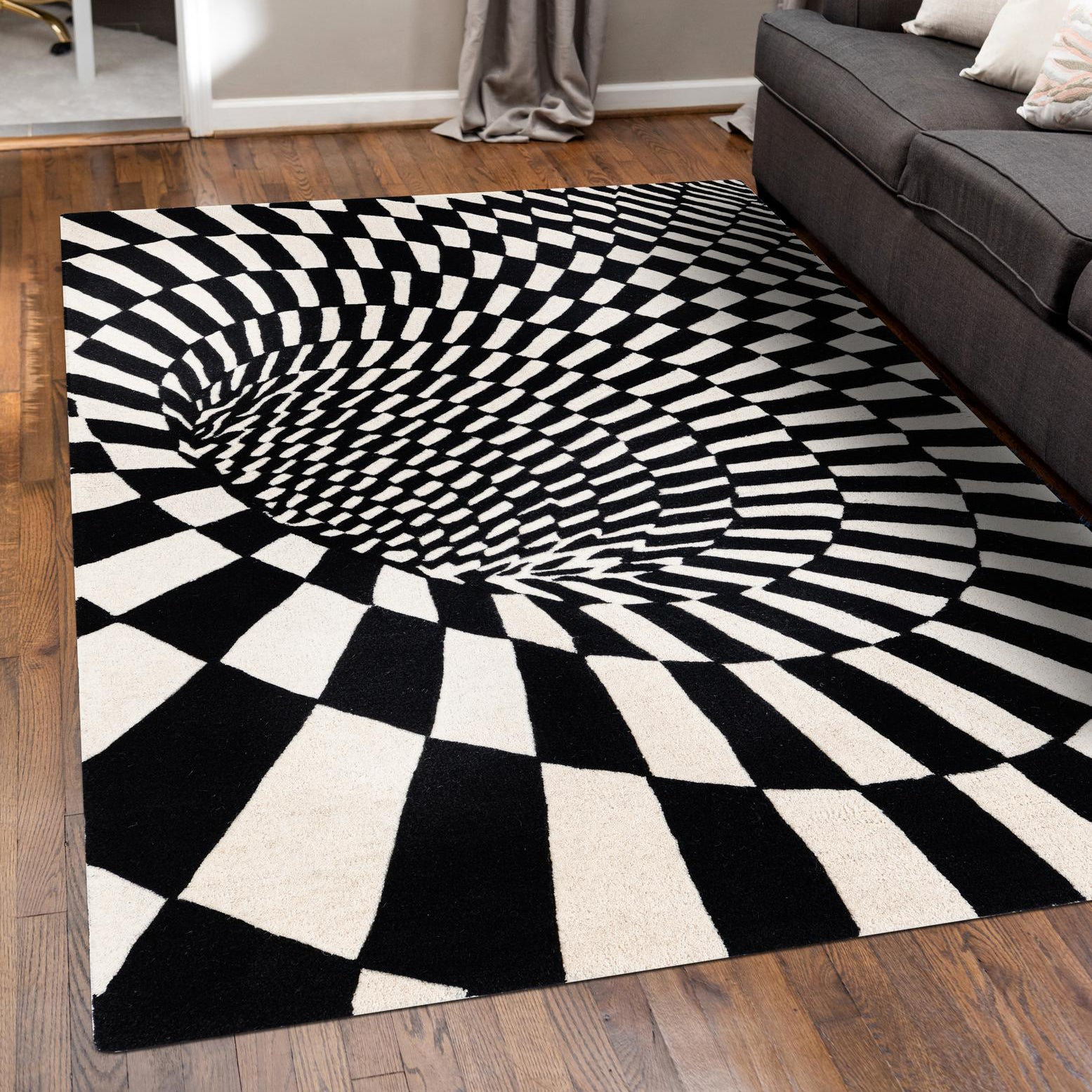 Wrought Studio™ Swirl Nalanie Rug - Wayfair Canada