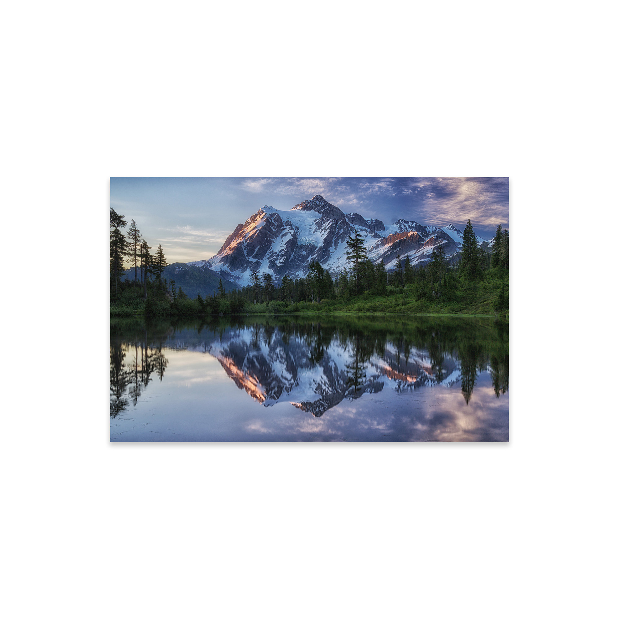 Millwood Pines Arikah Sunrise On Mount Shuksan On Plastic/Acrylic by ...