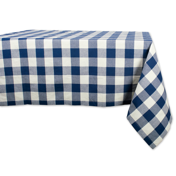 Gracie Oaks Wolsingham Gingham Cotton Tablecloth & Reviews | Wayfair